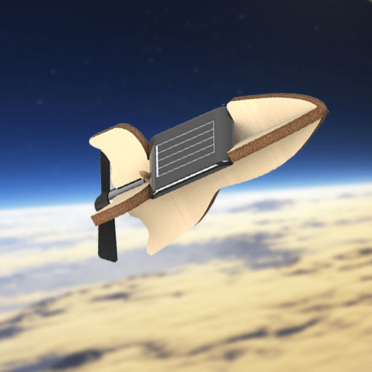 Mobile Fusée Rotative en Bois à Energie Verte : HélioBil